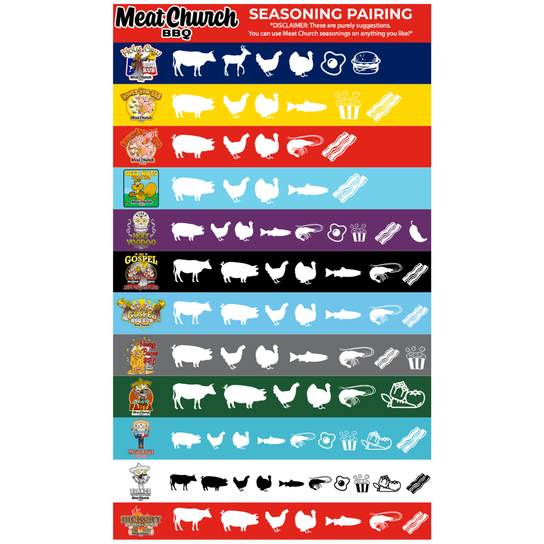 Seasoning Pairing Magnet – Meat Church