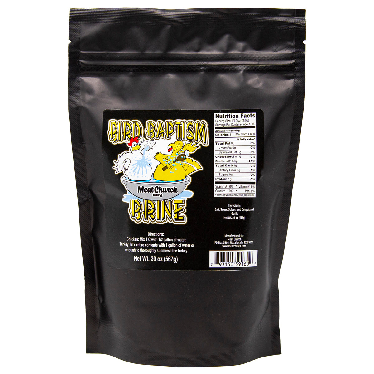 "Premium Bird Baptism Poultry Brine - The Secret to Moist & Flavorful ...