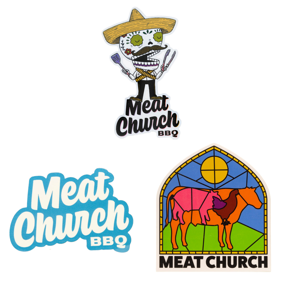 Sticker Pack – Meat Church
